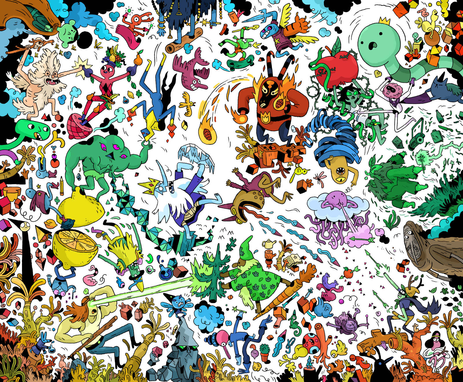 Adventure Time - Wizard Battle - thomaswellmann