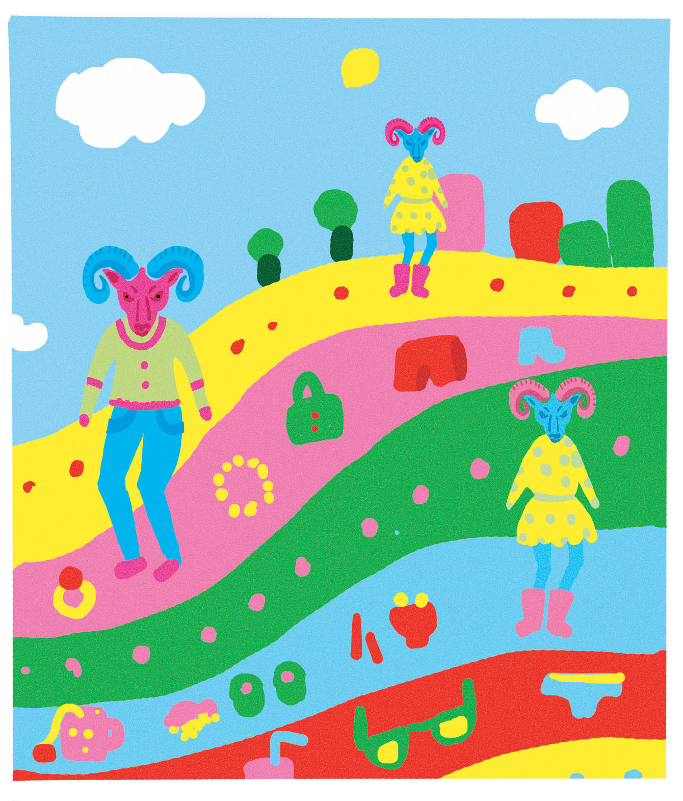 PAULETTE MAGAZINE - Caroline Souffir - Illustration