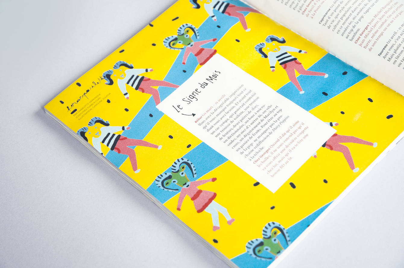 PAULETTE MAGAZINE - Caroline Souffir - Illustration