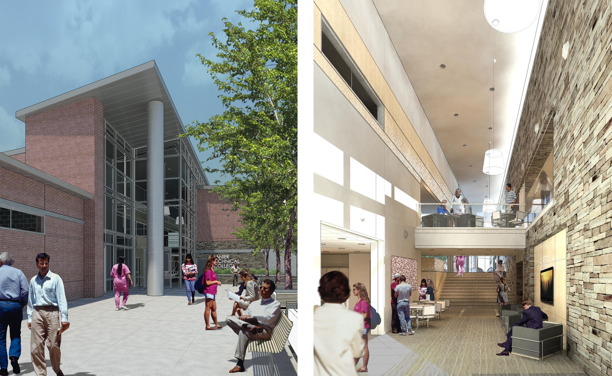 lanier technical college | dawsonville - jacob davis /// architecture