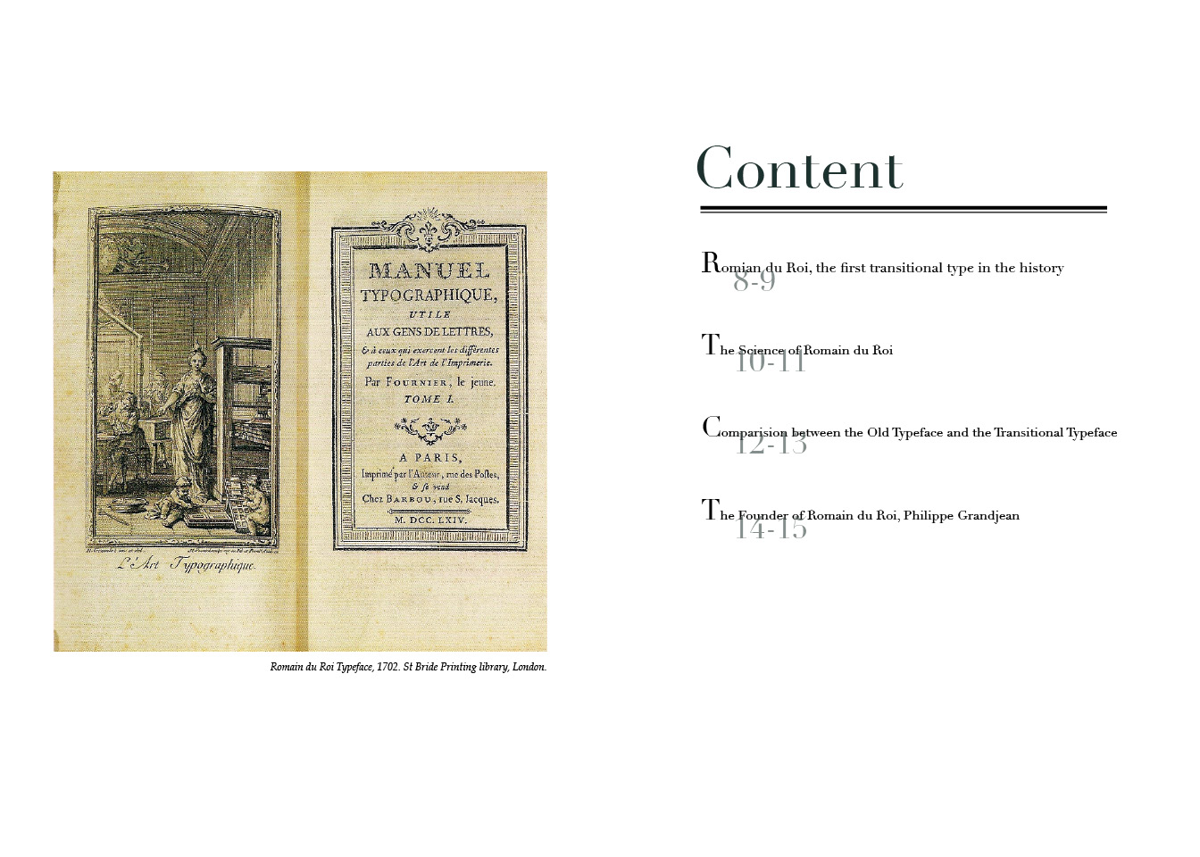 Font Study: Romain du Roi - Kreative Graphics by Katy