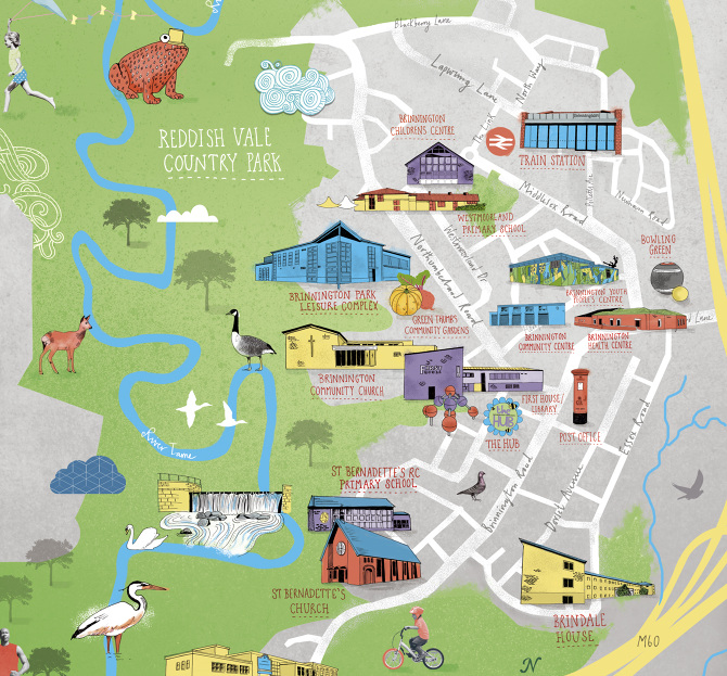 Community Maps for Brinnington - Transport for Greater Manchester ...