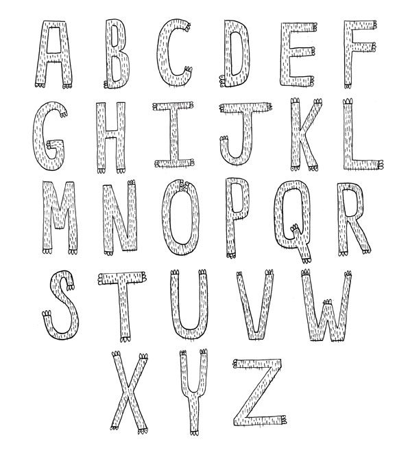 How To Draw Your Own Fonts - Chronicle Books - Tonwen Jones