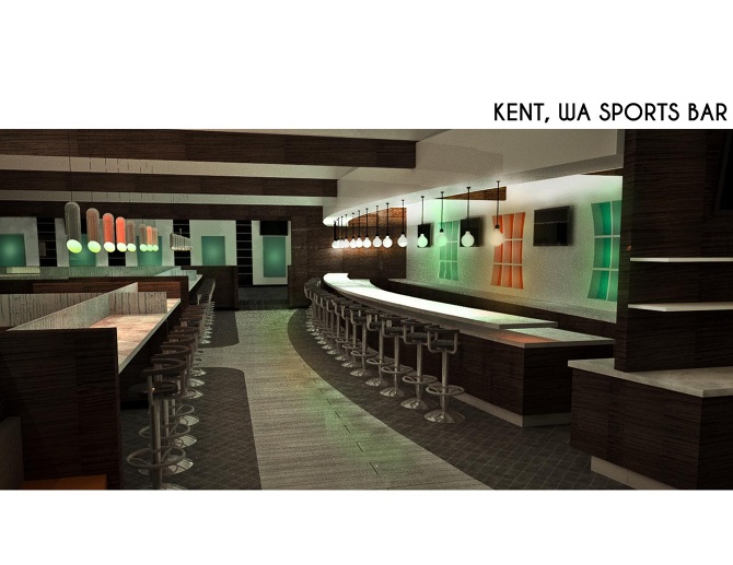 Sports Bar - KiselevO Interior Design