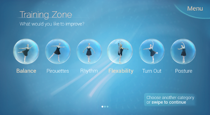 Pas De Ballet - Kinect Application - Michal BY - Graphic Designer