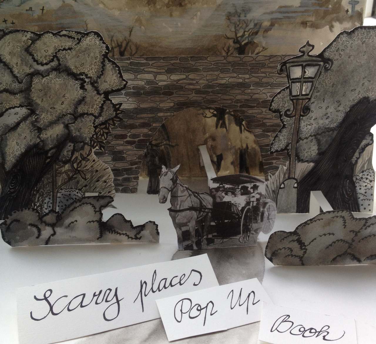 Scary pop up book - Sonia Peskova