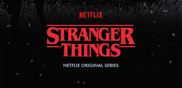 Stranger Things - Netflix Poster - Marco Scalcione Illustrator