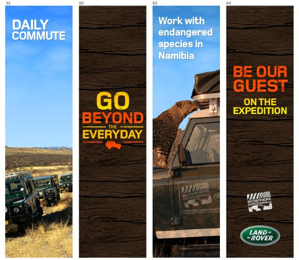 Land Rover / GO BEYOND - Damien Knowles | Creative Director ...