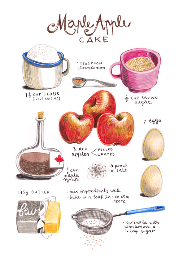 ILLUSTRATED RECIPES - felicita sala