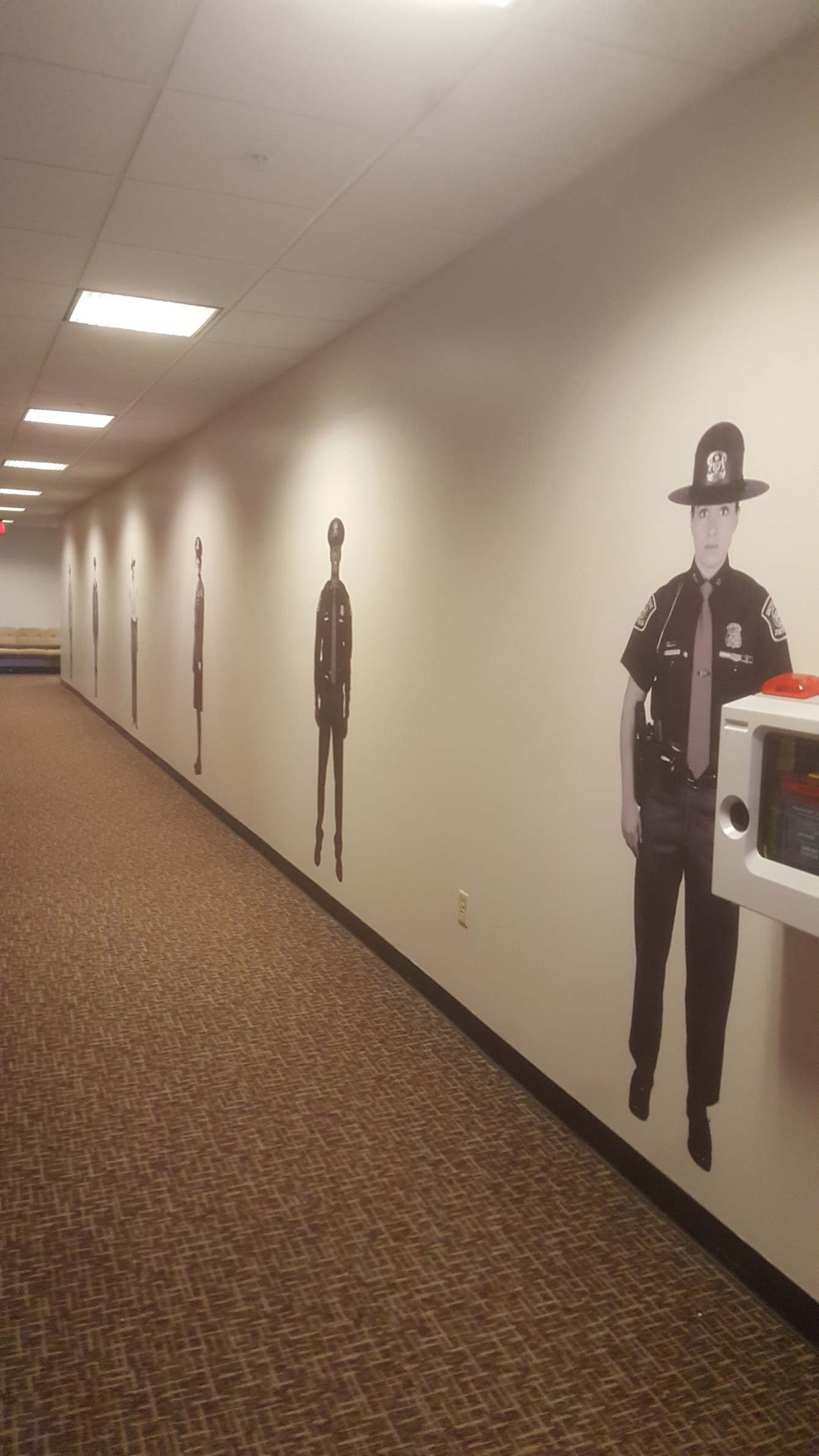 Michigan State Police Headquarters - Signage & Graphic Arts Portfolio