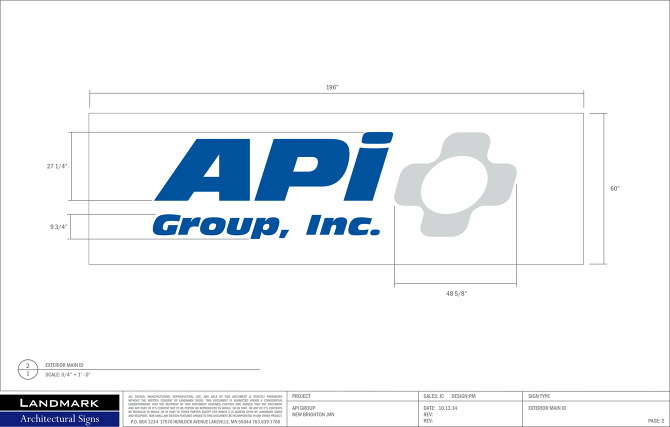 Signage Proposal Drawings - Signage & Graphic Arts Portfolio