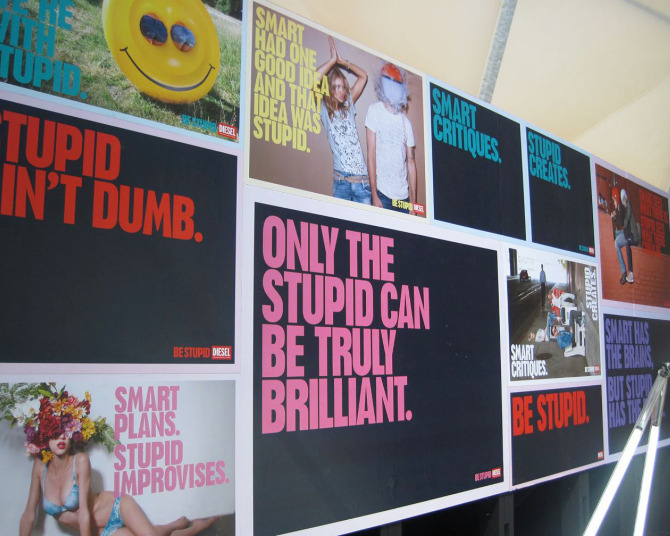 Be Stupid. Diesel - andreagustafson