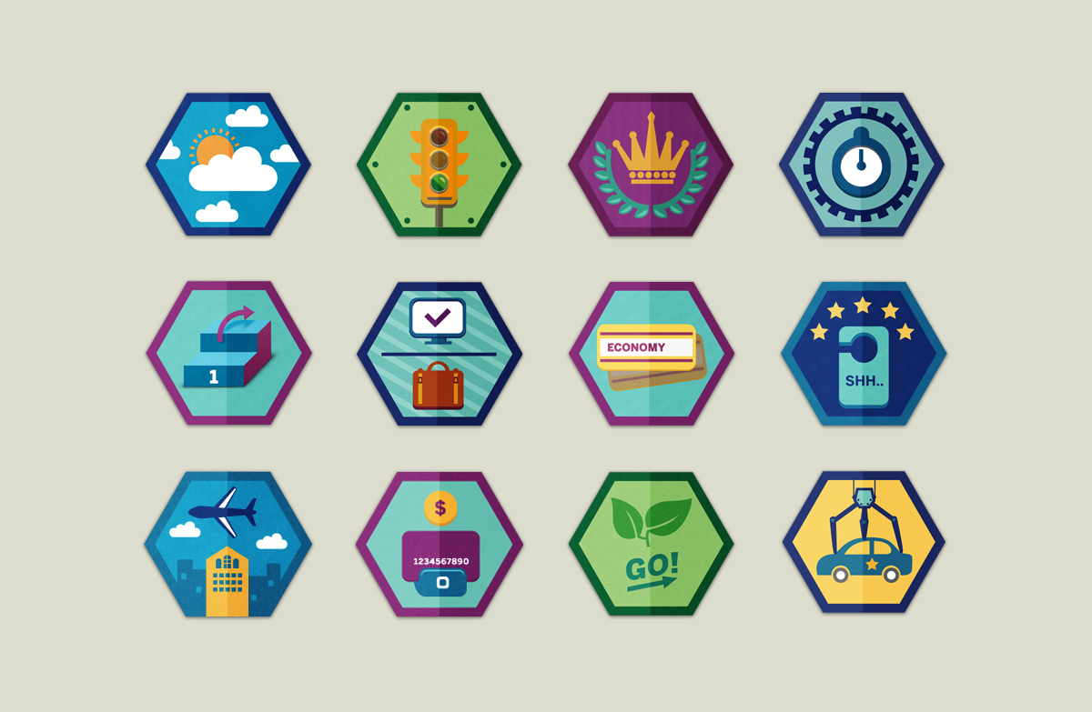 Travel Badges - Akiko Design