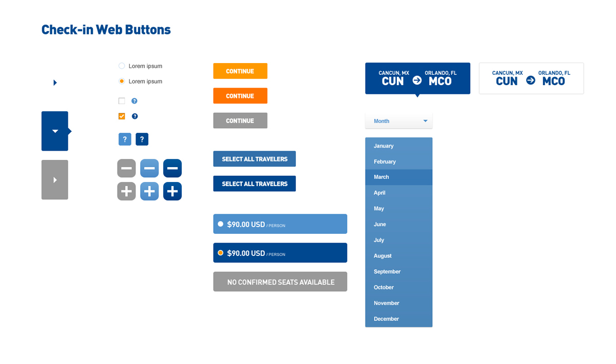 JetBlue Check-in - Akiko Design