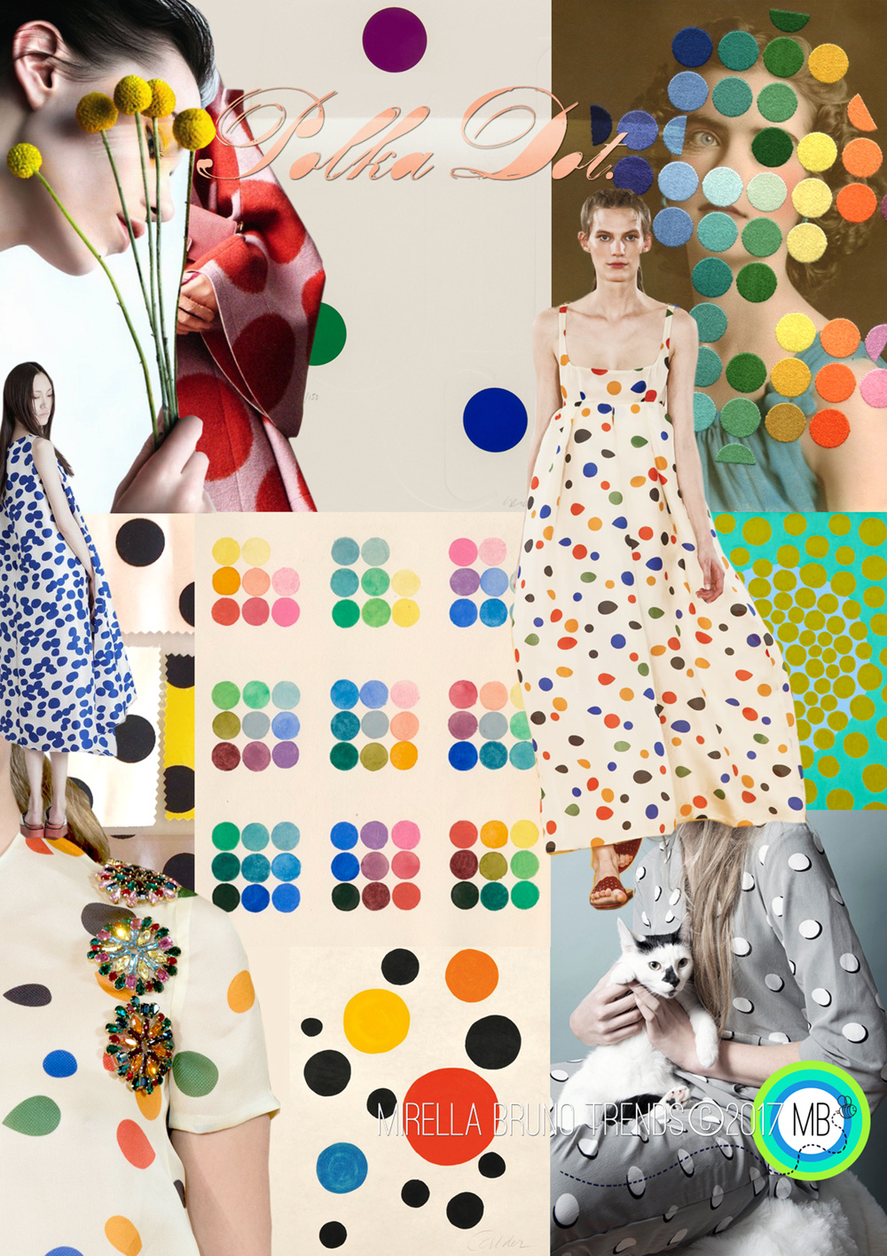 Dotty Lottie - Mirella Bruno Print Pattern and Trend Designs.