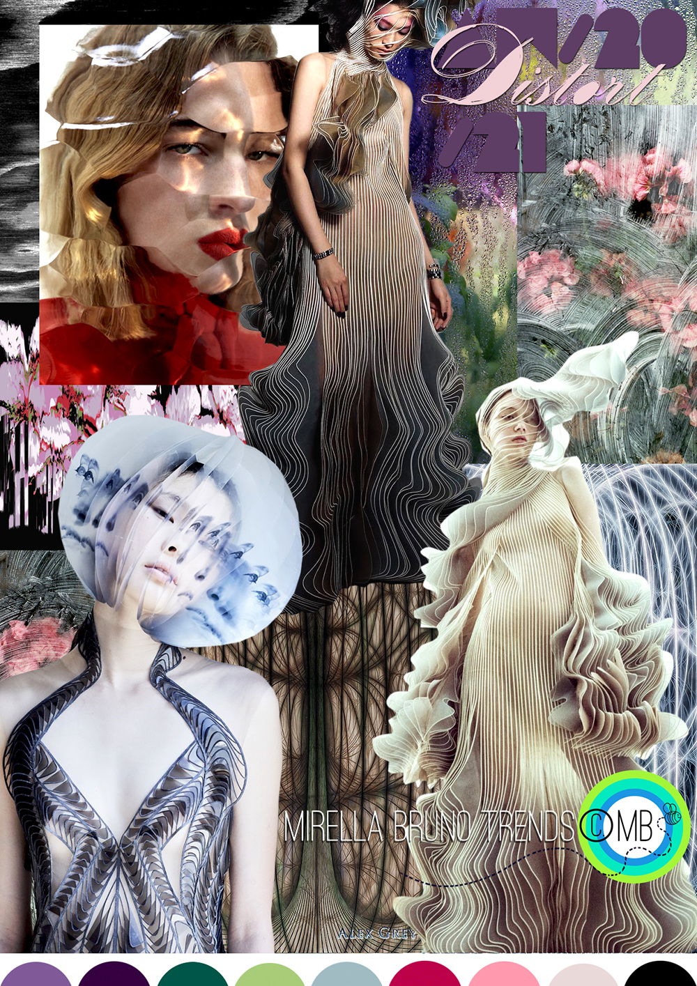 Distort AW/20/21 - Mirella Bruno Print Pattern and Trend Designs.