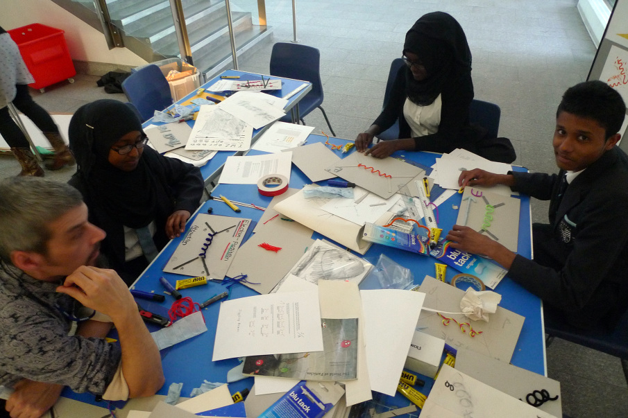 Feynman Diagrams at the Frederick Bremer School - jigglingatoms