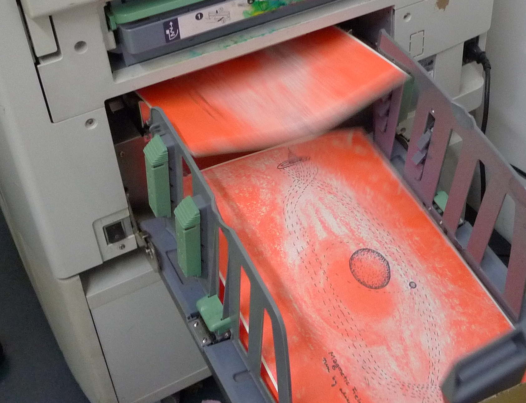 Alien Worlds at Ditto Press - jigglingatoms