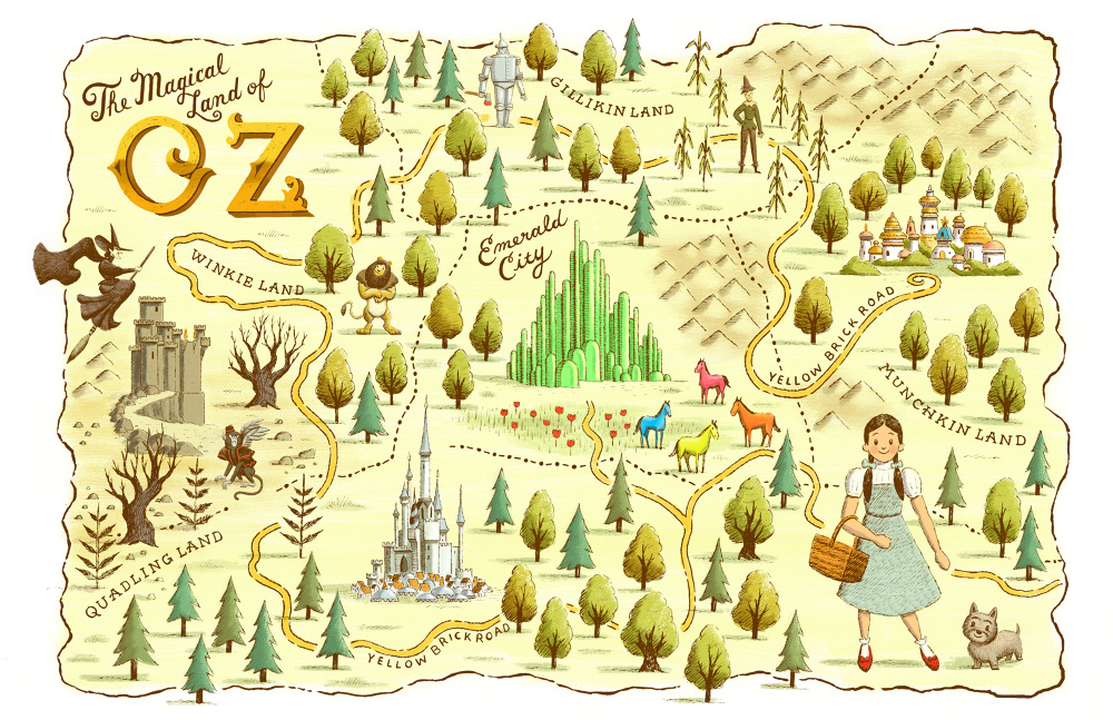 The Magical Land of Oz - www.ryanorourke.com