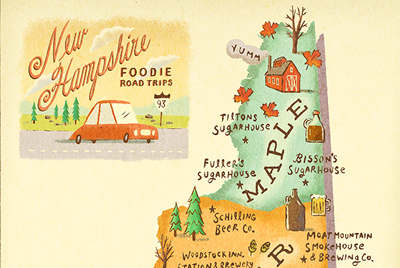 NH Food Trails Map - www.ryanorourke.com