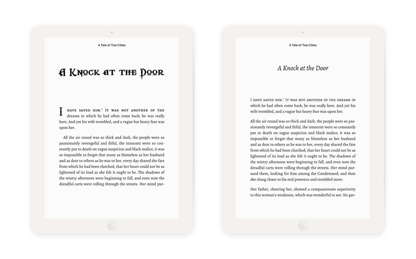 Fiction formatting - Magdalena Rogier Portfolio