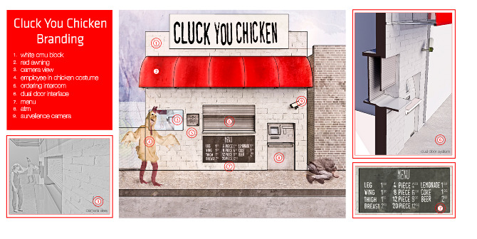 _Cluck You Chicken - Alex Dykes Design