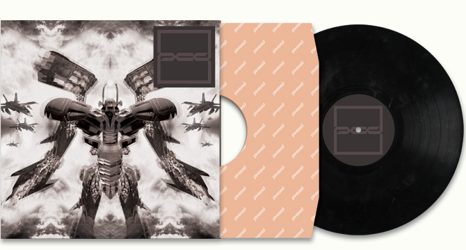 PCD, Logo & Vinyl Release Artwork Concept - Jule Rebeiro