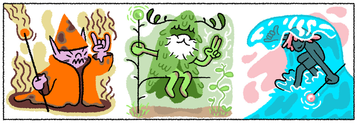 Three Wizards - Arthur Hamer Design