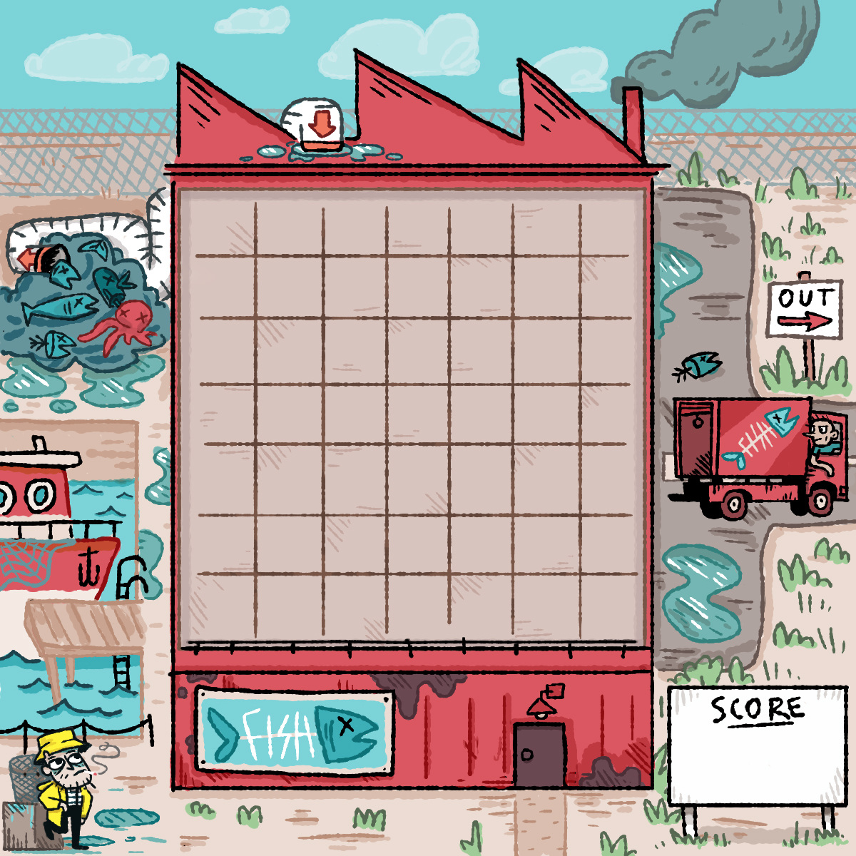 FISH Video Game - Arthur Hamer Design