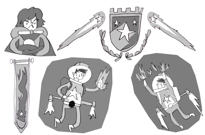 Captain Valiant #1 - Arthur Hamer Design