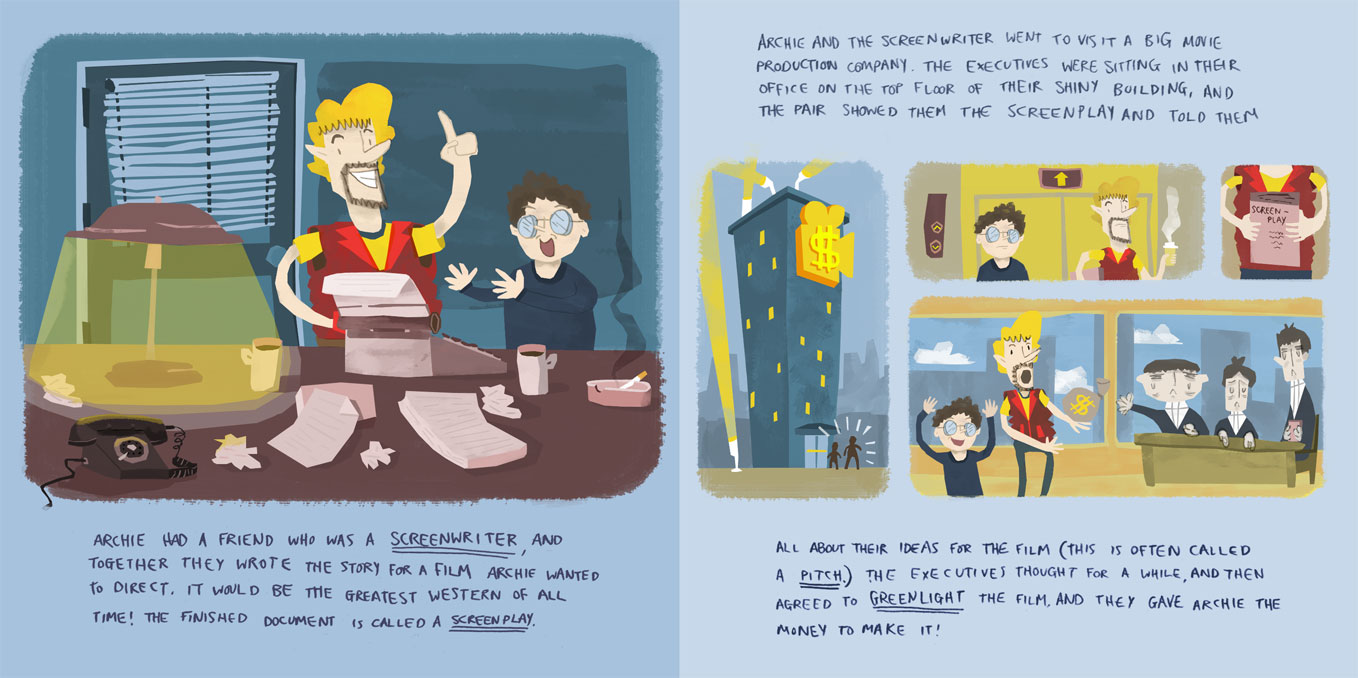 How Movies Are Made - Arthur Hamer Design