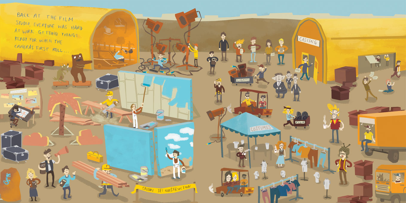 How Movies Are Made - Arthur Hamer Design