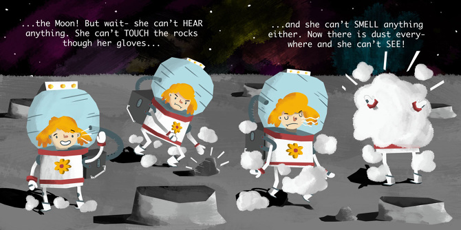 Luna and the Five Senses - Arthur Hamer Design