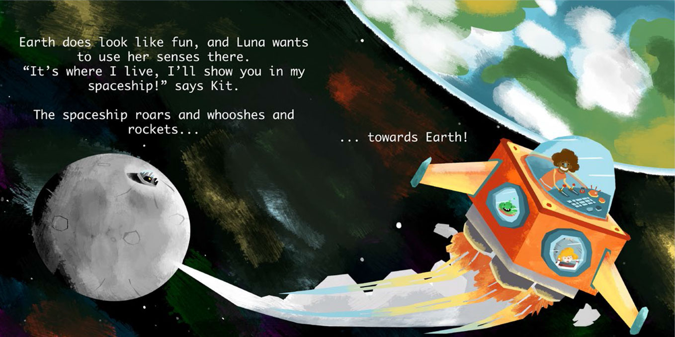 Luna and the Five Senses - Arthur Hamer Design