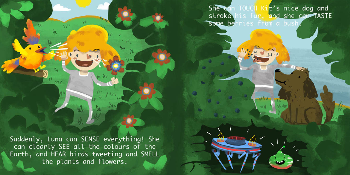 Luna and the Five Senses - Arthur Hamer Design