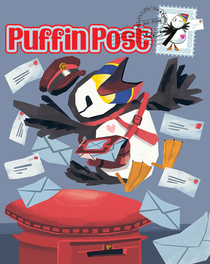 Puffin Post - Arthur Hamer Design