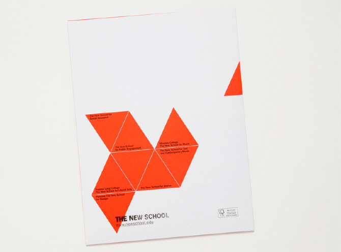 The New School / Orientation Folder - Jada Vogt