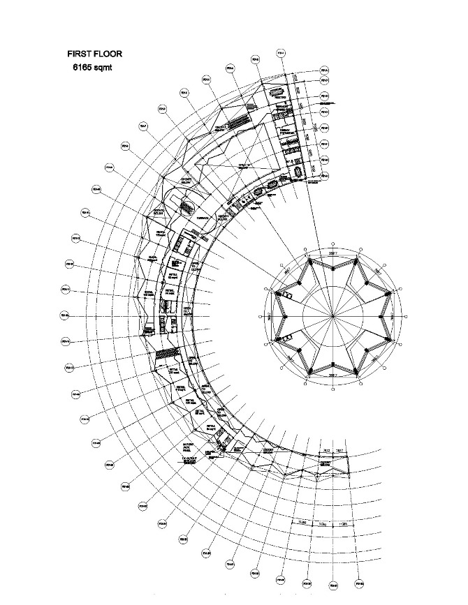 Daimond Tower Schematic Drawings - Ayisha Verma