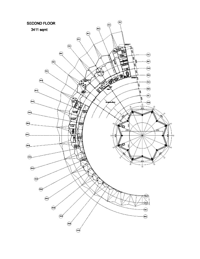 Daimond Tower Schematic Drawings - Ayisha Verma