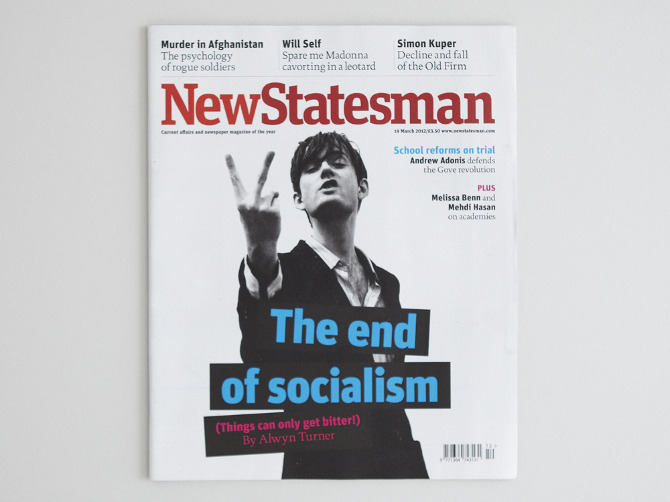 New Statesman Covers - Art direction - Anja Wohlstrom