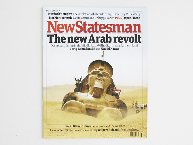 New Statesman Covers - Art direction - Anja Wohlstrom