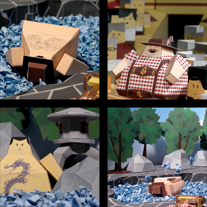 Stop Motion Papercraft - JAKOB FLORCZYK DESIGN