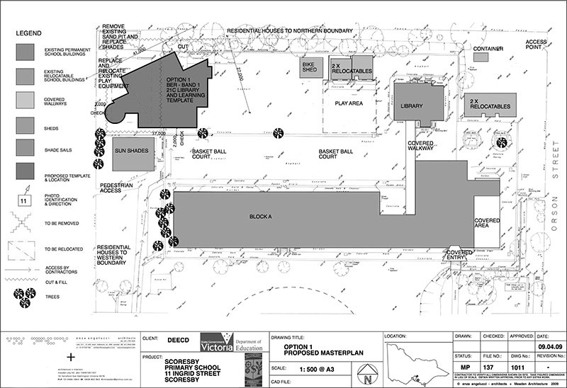 Scoresby Primary School DEECD Masterplanning - Angelucci Architects