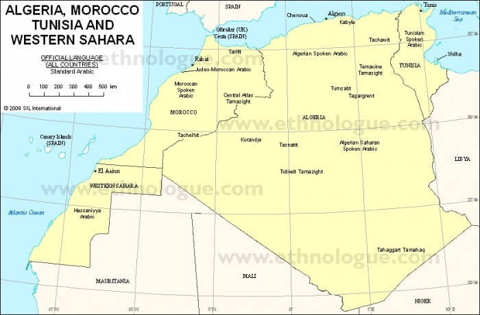 The Linguistic Landscape of the Kingdom of Morocco - Path Mapping