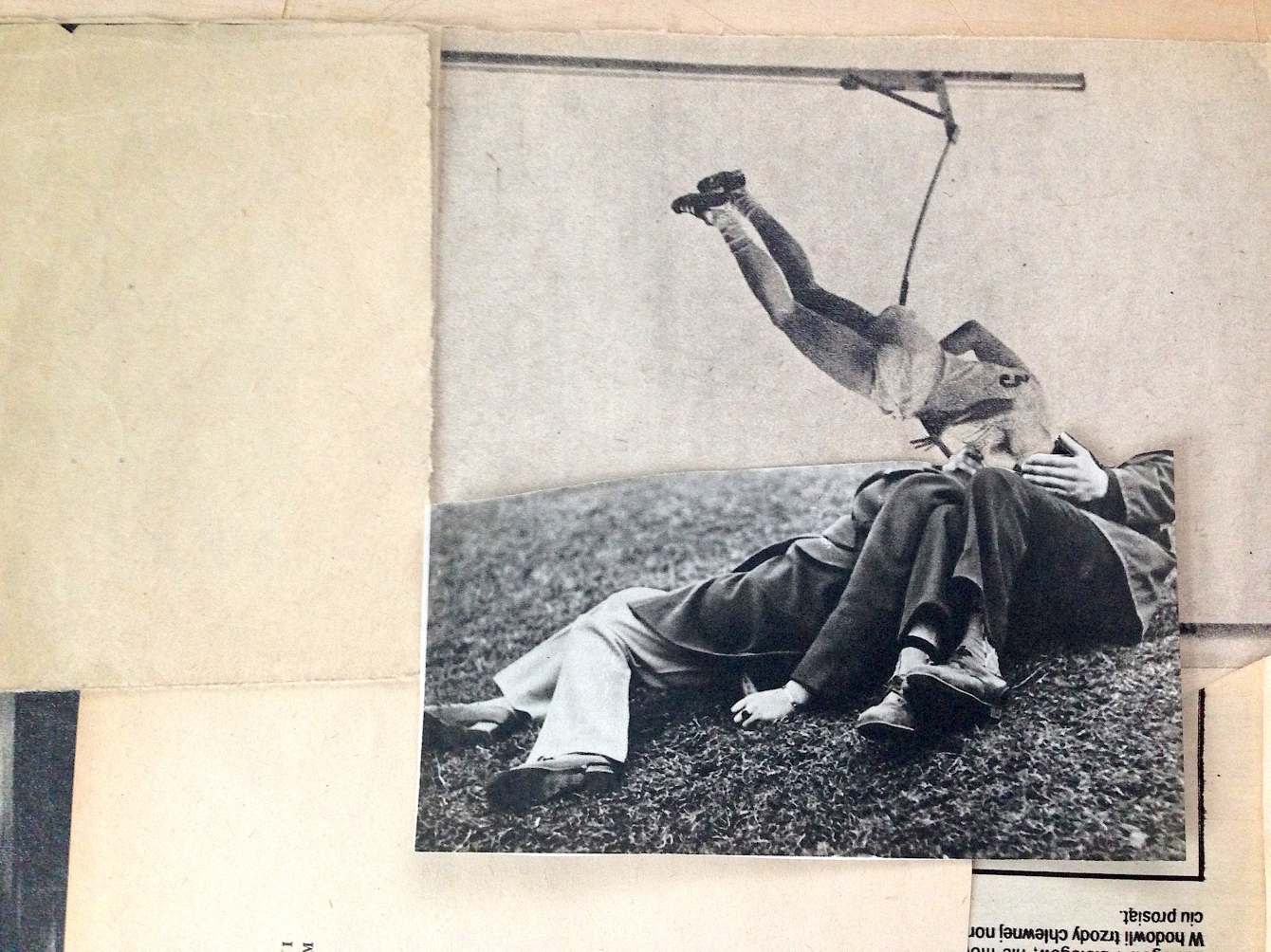 Handmade Collages - But Who Or What Are We Dealing With