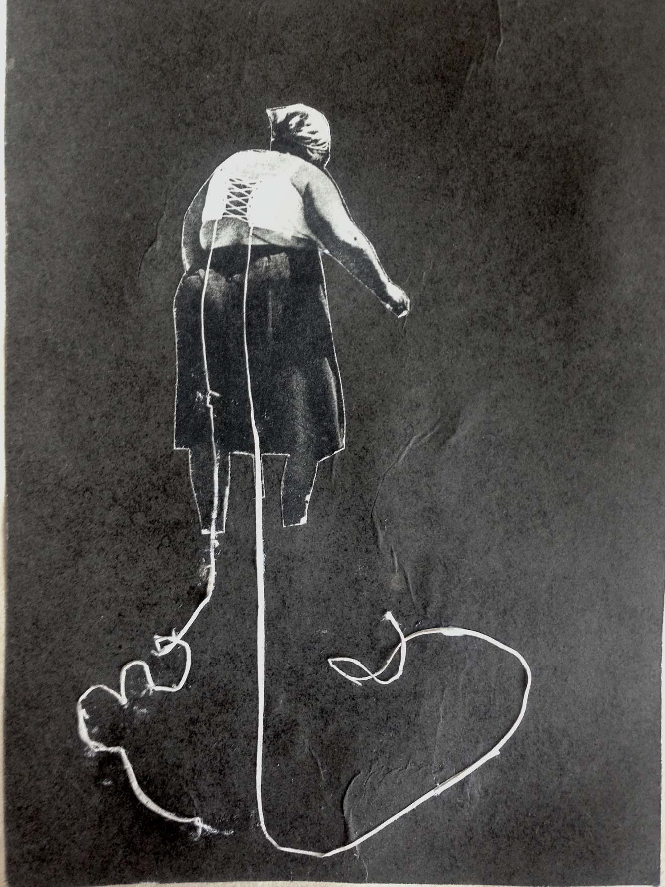 Handmade Collages - But Who Or What Are We Dealing With