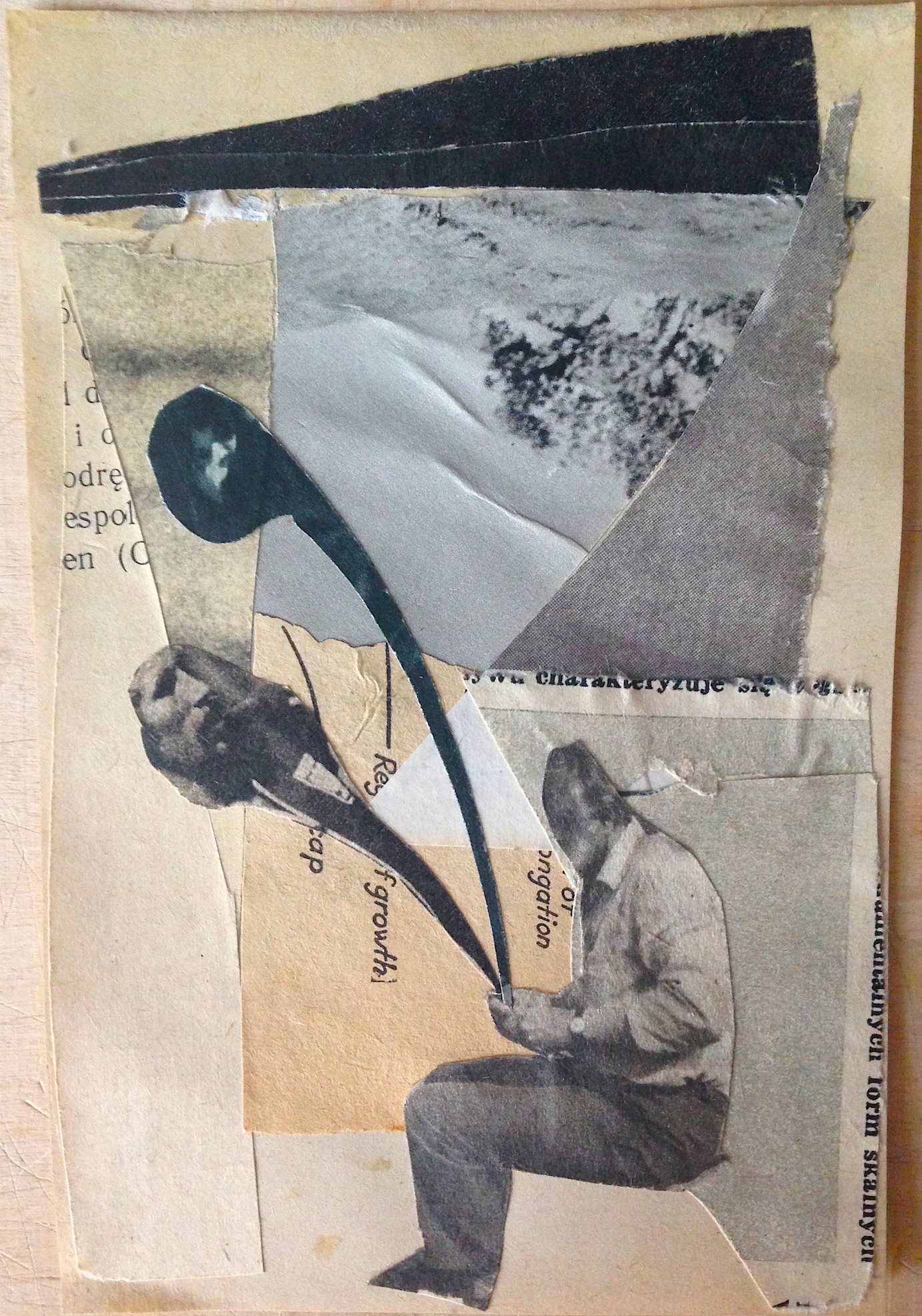 Handmade Collages - But Who Or What Are We Dealing With