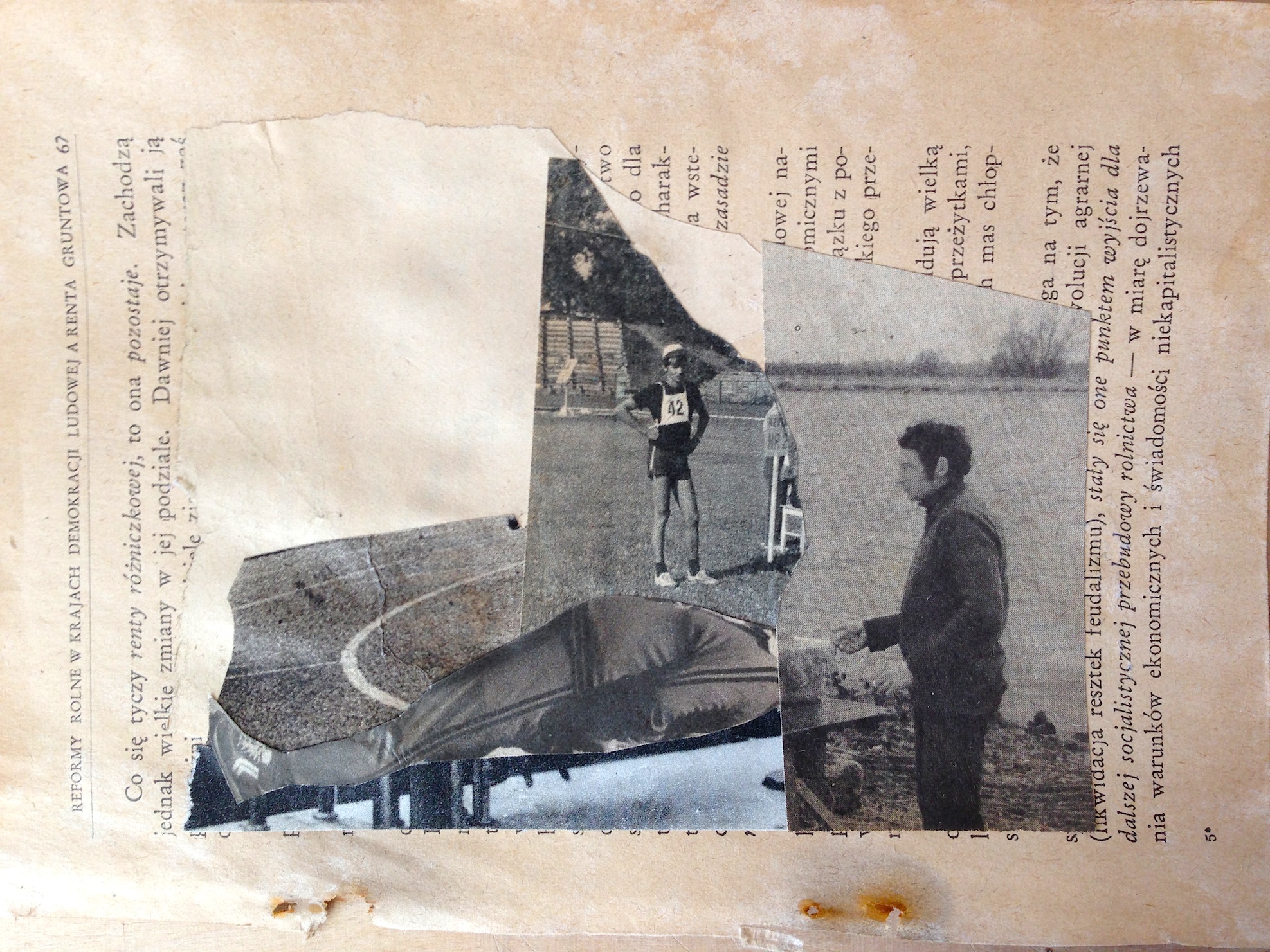 Handmade Collages - But Who Or What Are We Dealing With
