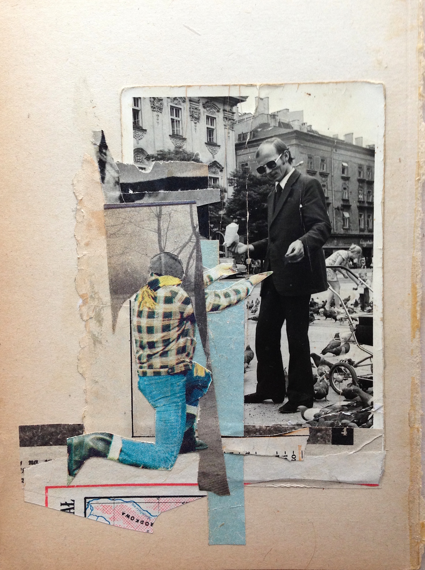 Handmade Collages - But Who Or What Are We Dealing With