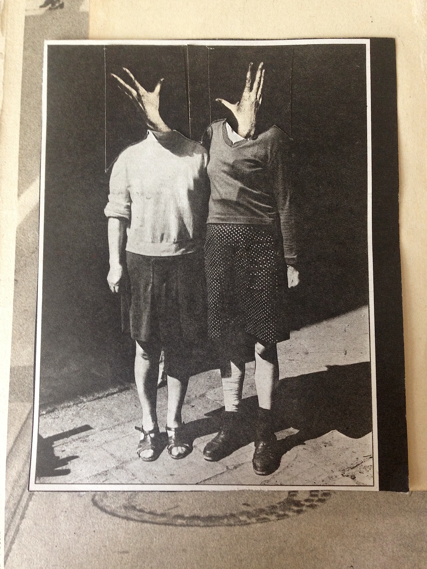 Handmade Collages - But Who Or What Are We Dealing With